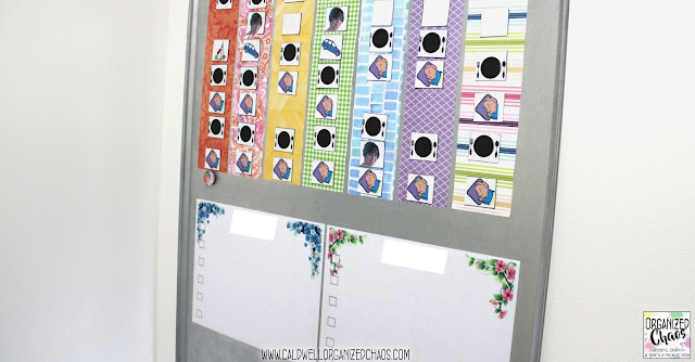DIY Visual Calendar for Kindergartners | Organized Chaos