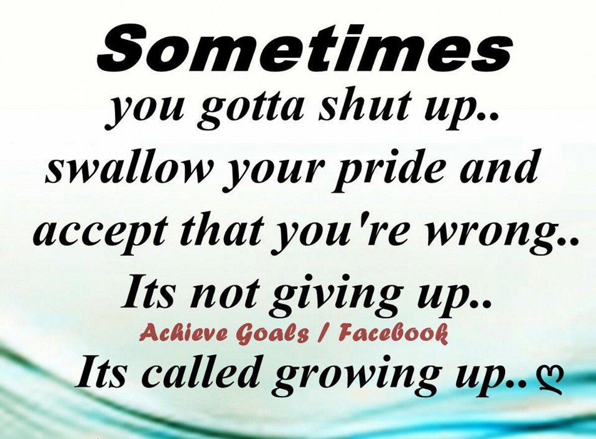 Love Life Dreams: Sometimes you gotta shut up..
