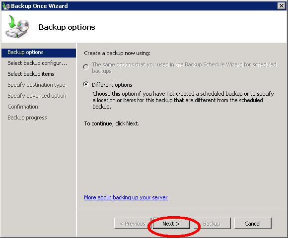 Alieff Tutorial's: Backup Windows Server 2008 R2