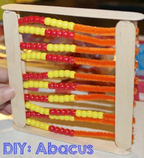 Kindergarten Lifestyle: March Bright Ideas Hop - DIY Abacus