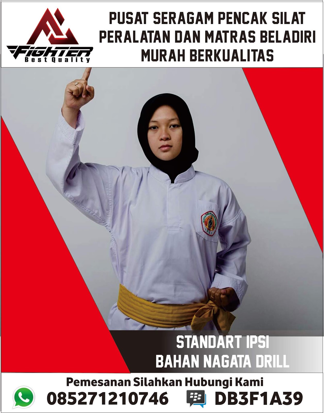 jual Seragam wasit juri IPSI - Pusat Baju Pencak Silat - FIGHTER BEST ...