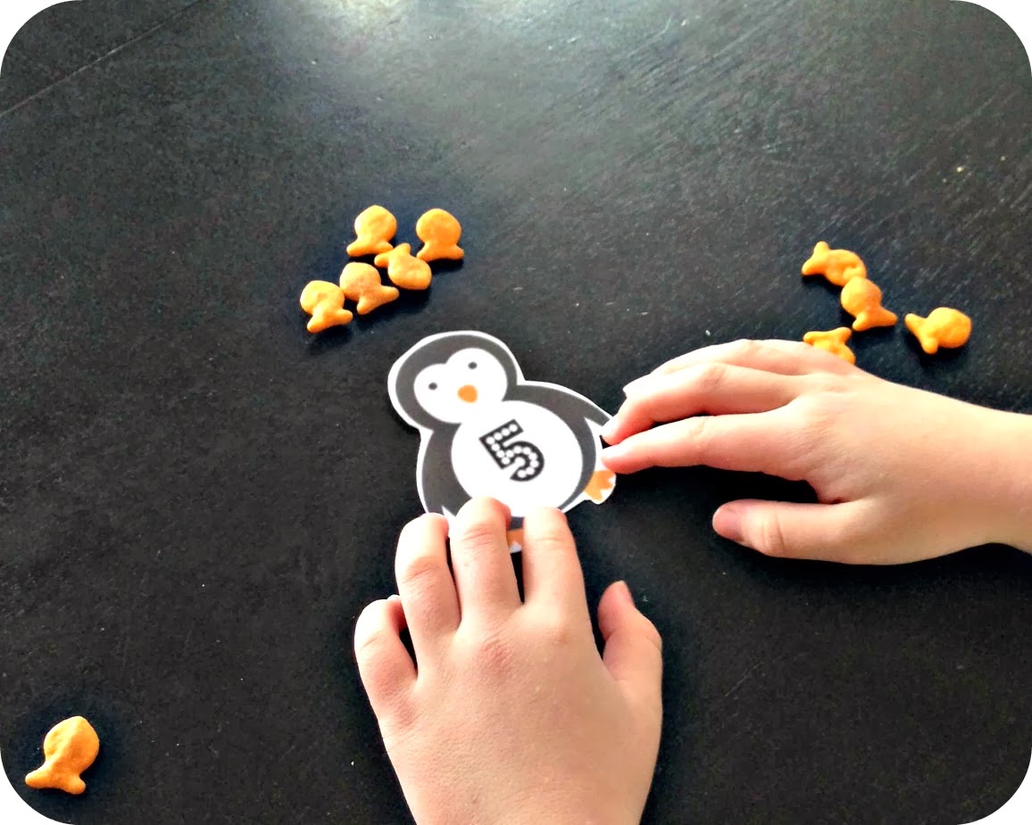 Blue Skies Ahead: Feed the Penguins Math Games and Activities {Polar ...