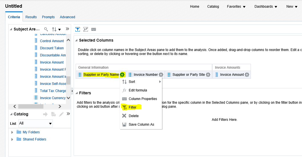 Oracle Application S Blog Oracle Dashboard Tutorial How To Create Dashboards In Oracle Fusion