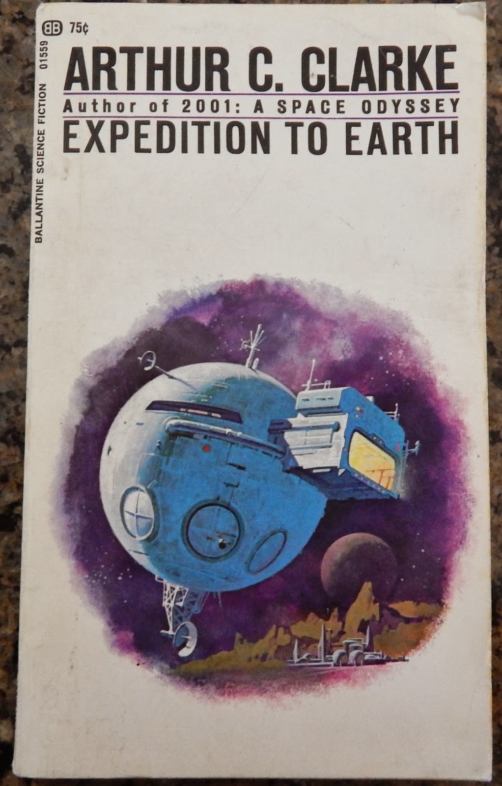 bare•bones e-zine: Arthur C. Clarke's 2001-Inspired Ballantine Book Covers