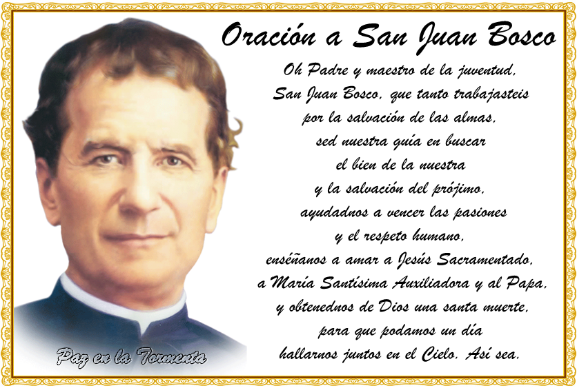 ® Blog Católico Gotitas Espirituales ®: SAN JUAN BOSCO
