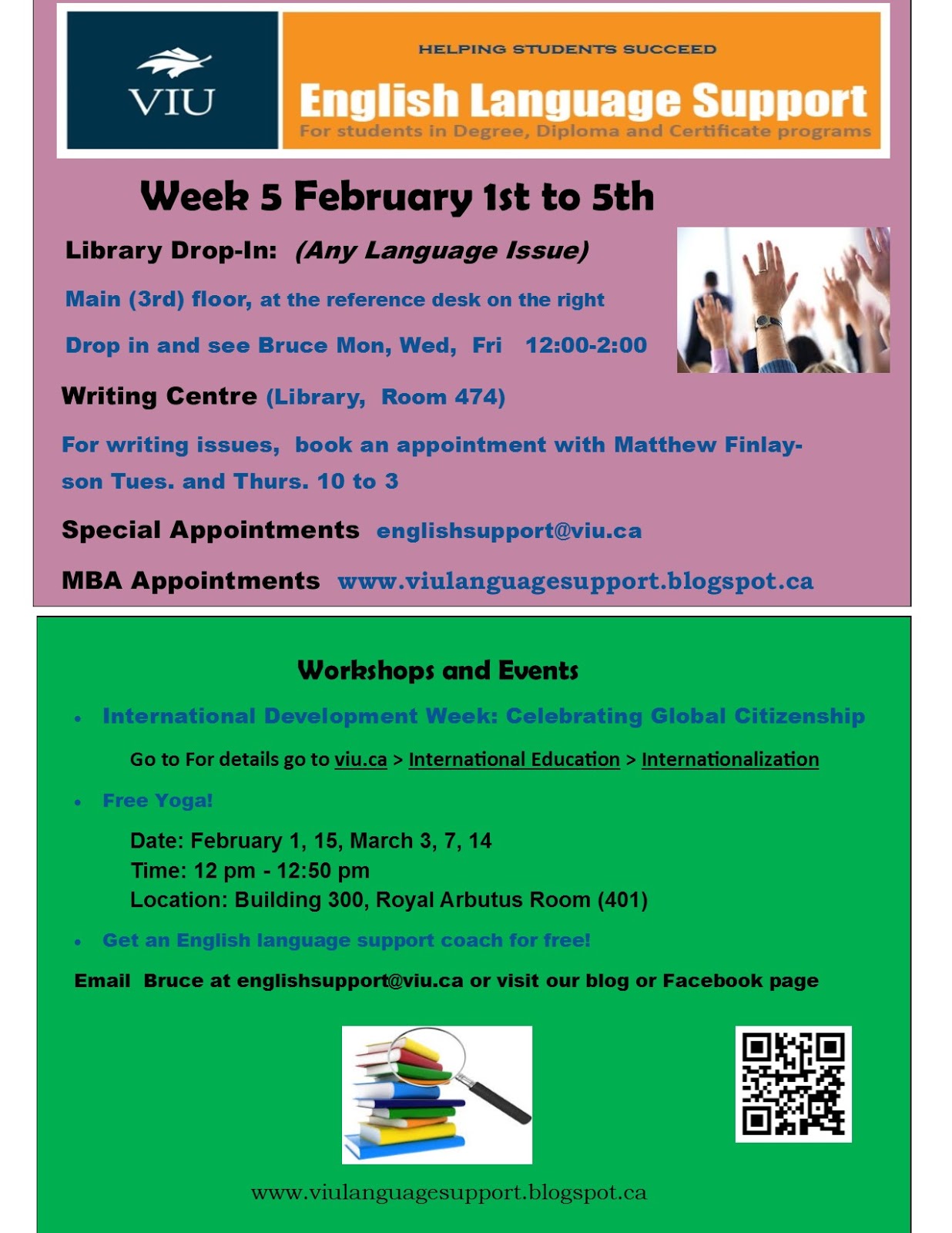 VIU International Academic Support : English Language SupportWeek 5 ...
