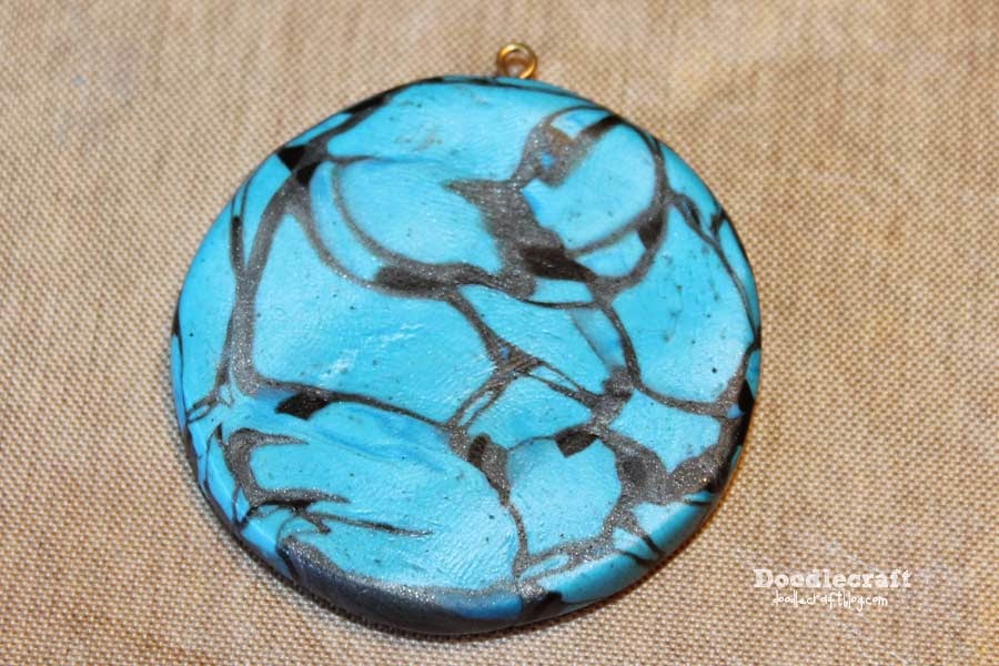 Faux Turquoise Pendants!