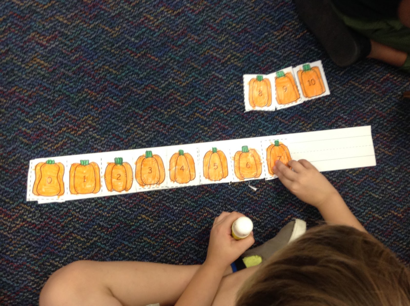 Dr. Clements' Kindergarten : Number Sequencing 0-20 and number words ...