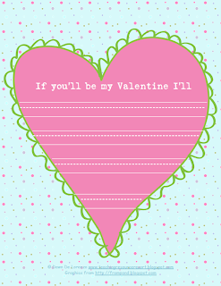Classroom Freebies Too: If You'll Be My Valentine by Cynthia Rylant
