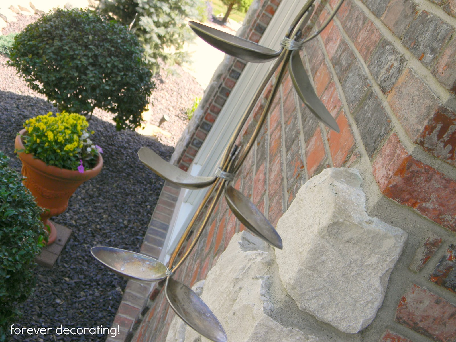 Forever Decorating!: Homemade Rain Chain
