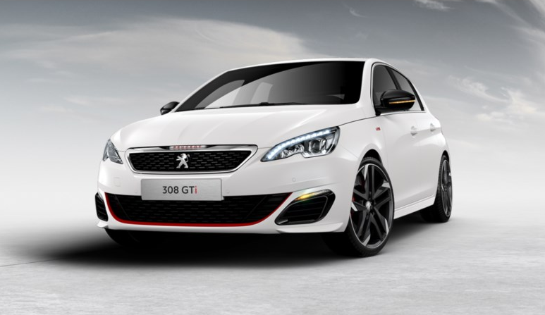 Peugeot 308 2 GTi (2015 à 2017) - Couleurs et code peinture