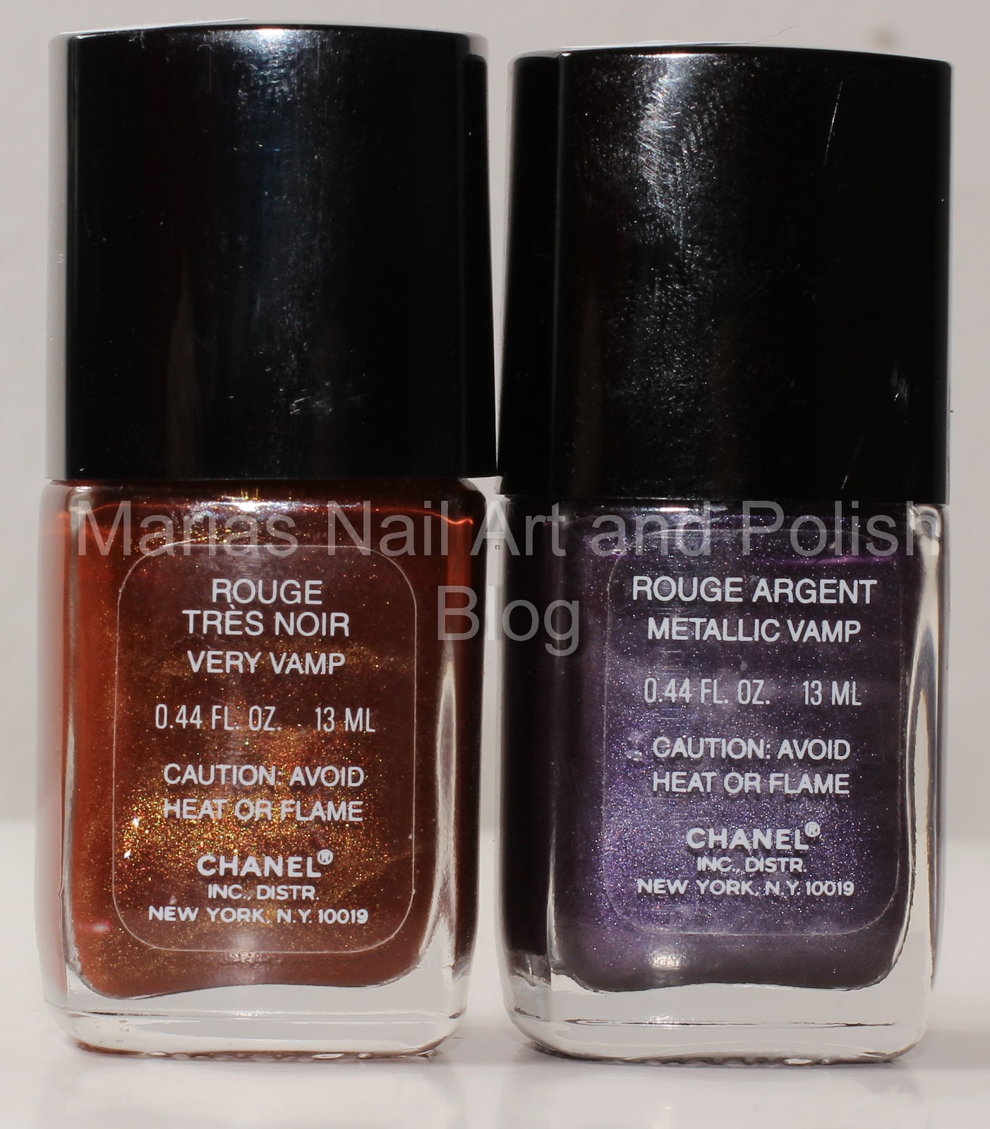Marias Nail Art and Polish Blog: Chanel Rouge Noir 18 - Vamp 18, 5 x 18 ...
