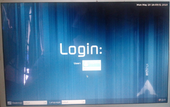 LXDM Configuration on Archlinux (Theme, Autologin, Default DE)