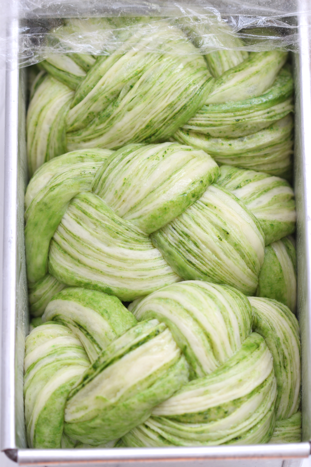 Danish loaf bread - 3 ways - Cocoa / Matcha / Ube ( purple yam )