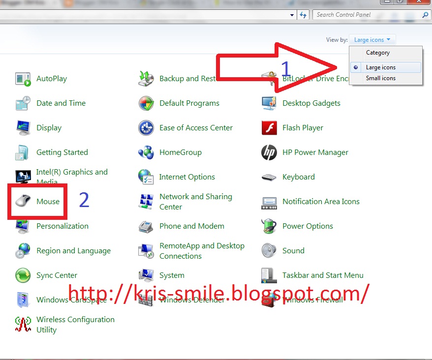 Hkey_current_user Control Panel Mouse