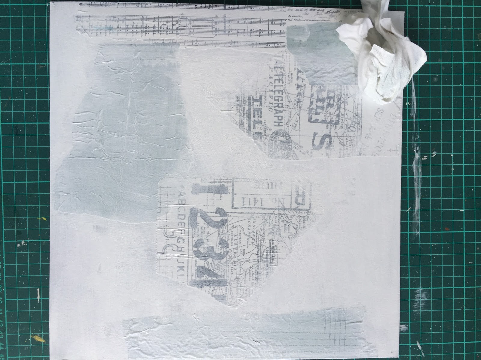 ML Design: Ink, Paint, Stamp & Paper Bliss: Colour Blast Embossed Layout