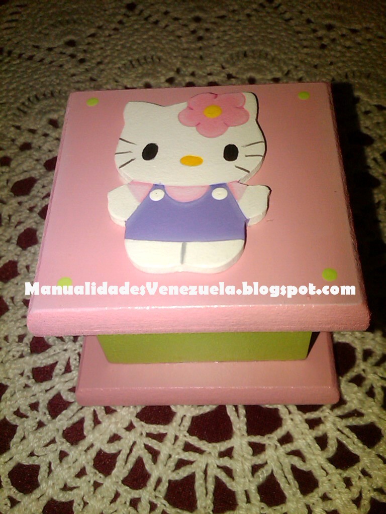 Manualidades Venezuela: Hello Kitty: Cofres.