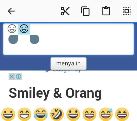 Tanda emot unik untuk posting artikel facebook - Mister Hiburan