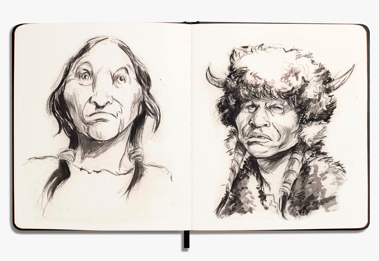 RAGO Art Illustration: Western sketch