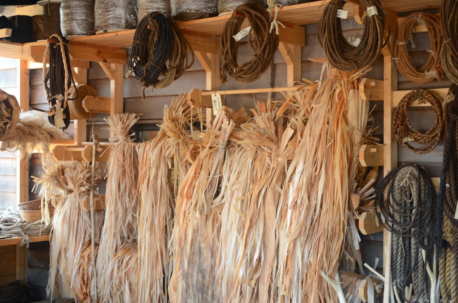 spinsjal: Denmark part one: Weaving Viking Sails and Twisting Viking ...