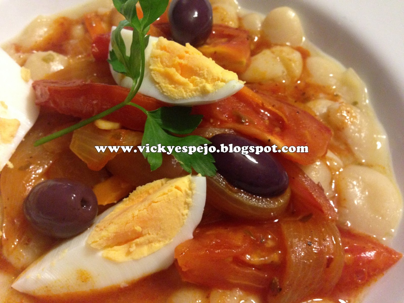 RECETAS E HISTORIAS DE FAMILIA: PALLARES ESCABECHADOS