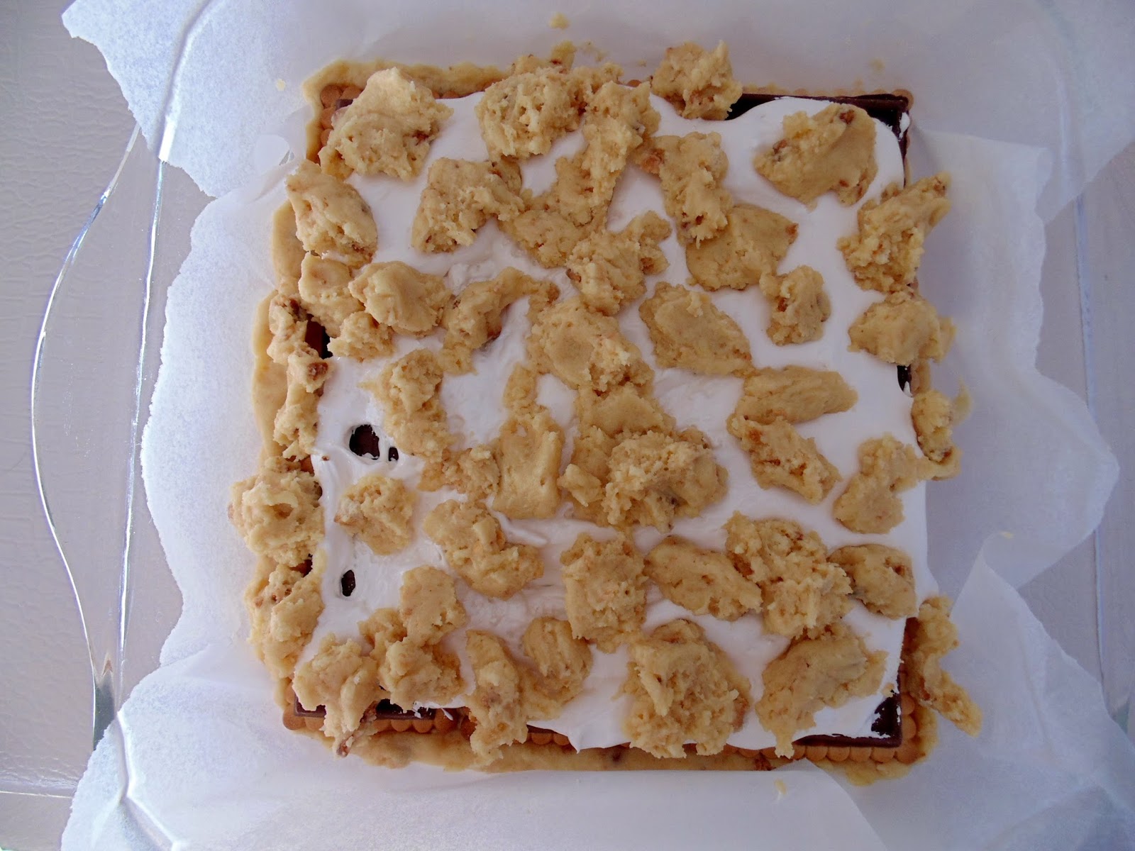 GATEAU GAGA - Love cakes: Carré façon S'More : biscuit, chocolat et ...