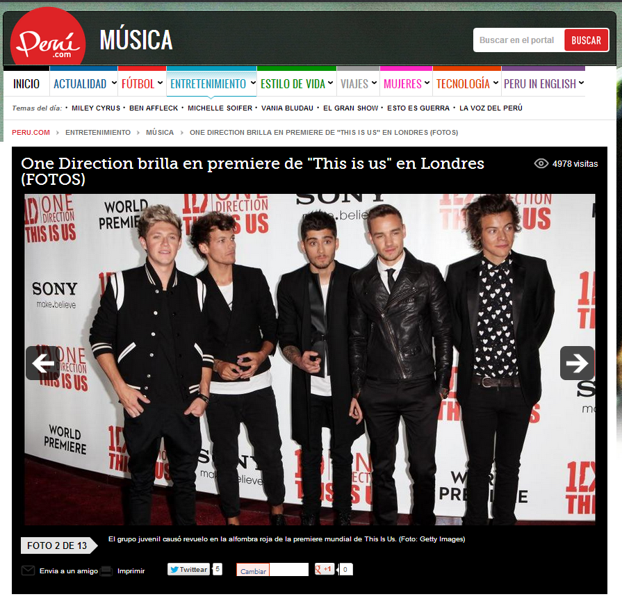 One Direction - Perú