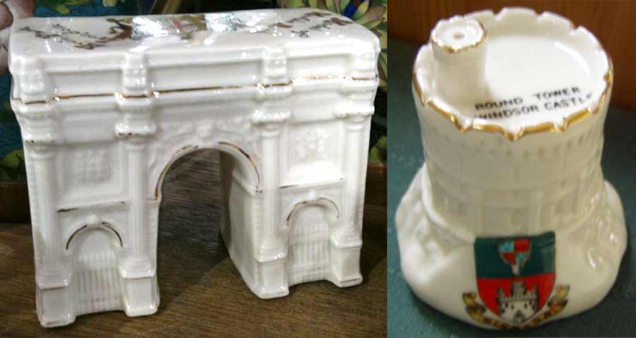 Building Collector: Crested Ceramic Souvenir Buildings, Monuments ...