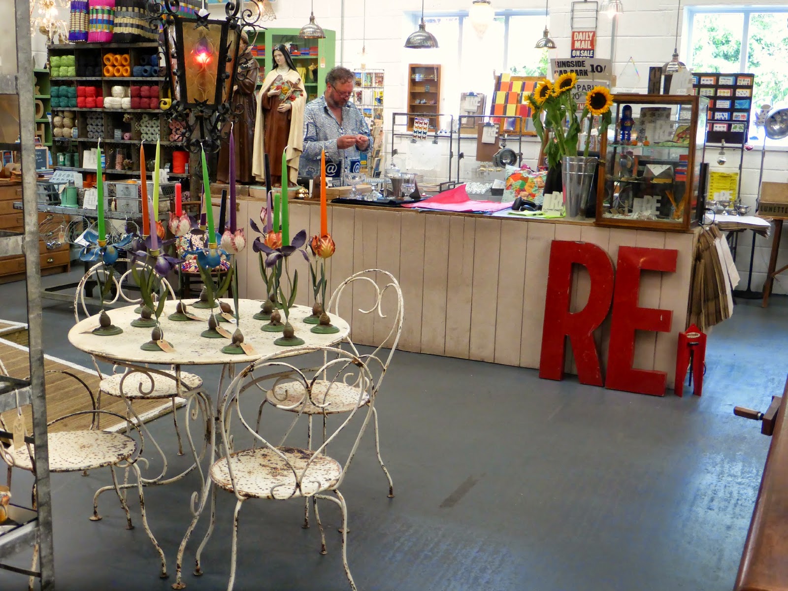 Treasures at RE in Corbridge | New Girl in Toon