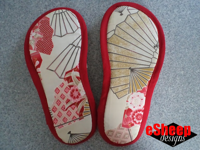 eSheep Designs: Quasi-Tutorial: Make Your Own Slippers