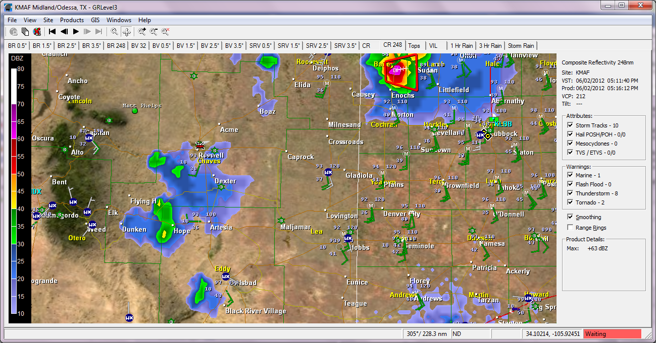 Welcome To Southeast New Mexico Weather.: Hot & Maybe A Rumble Of Thunder.