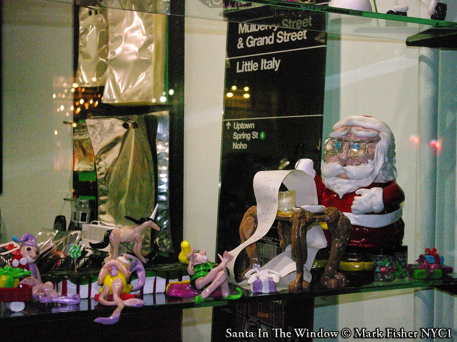 Mark Fisher American Photographer™: Santa In The Window • American ...