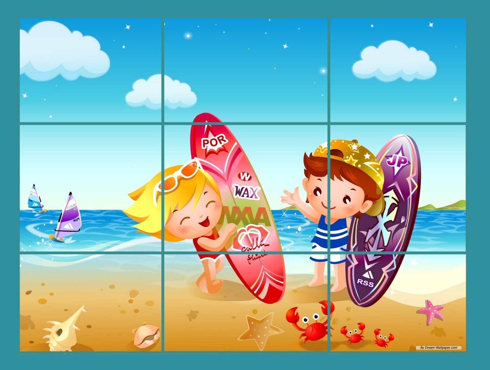 Burbuja de Lenguaje: Puzzles del Verano