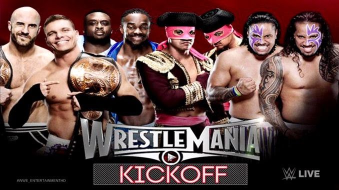 WWE WRESTLE MANIA: Fatal four-way tag team match the WWE Tag Team ...