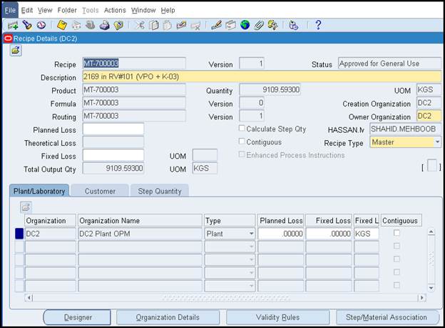 Oracle Applications: OPM - Oracle Process Manufacturing Setups Training ...