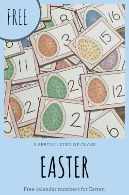 A special kind of class: Easter Freebies