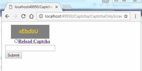 Ajax Mvc Captcha Validation With Reload Captcha Button Using Jquery ...