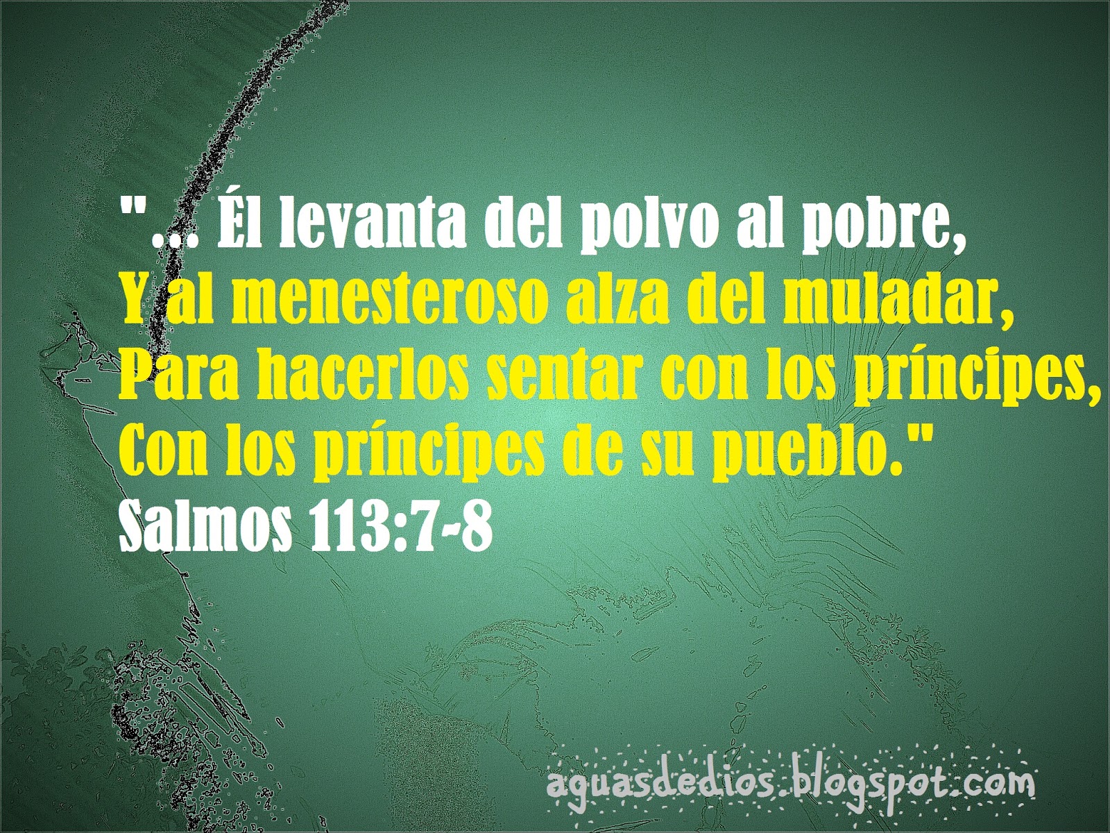 Compartamos la Palabra de Elohim: Él levanta del polvo al pobre, Y al ...