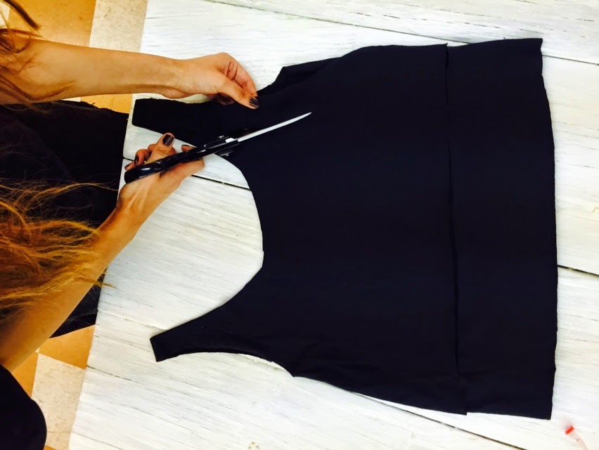 Vanessa Mooney: DIY: Cut-Up Tees