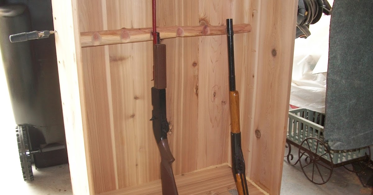 woodworking free plans: gun cabinet plans