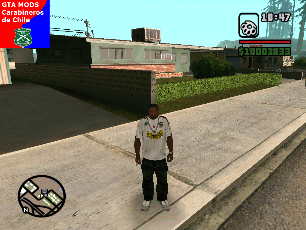 Gta Mods Chilenizado: Camiseta Colo-Colo by .::Sasori::.