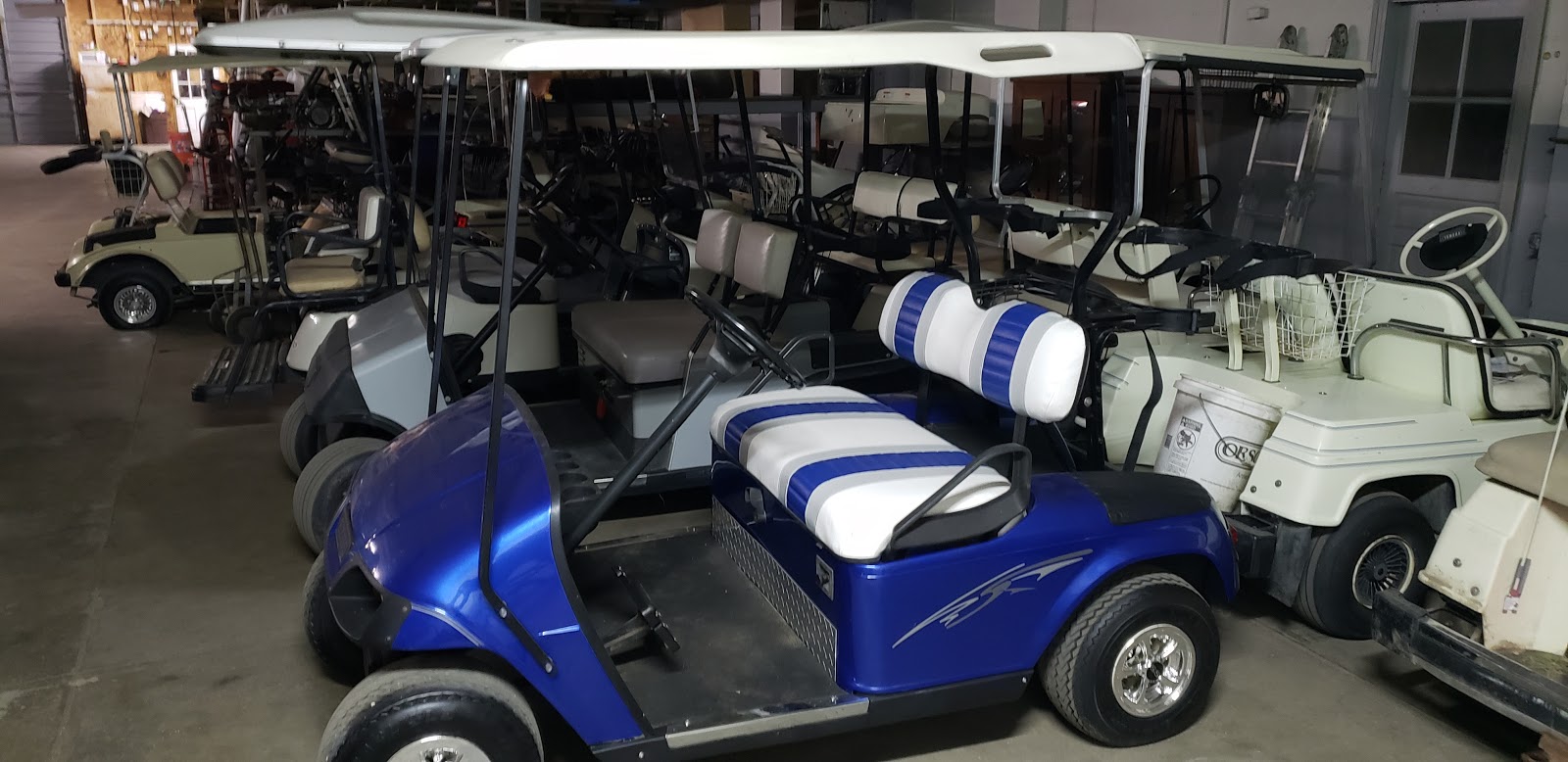 Rusty Latimer's Golf Cars Carts we have for sale_____ 641-895-0075