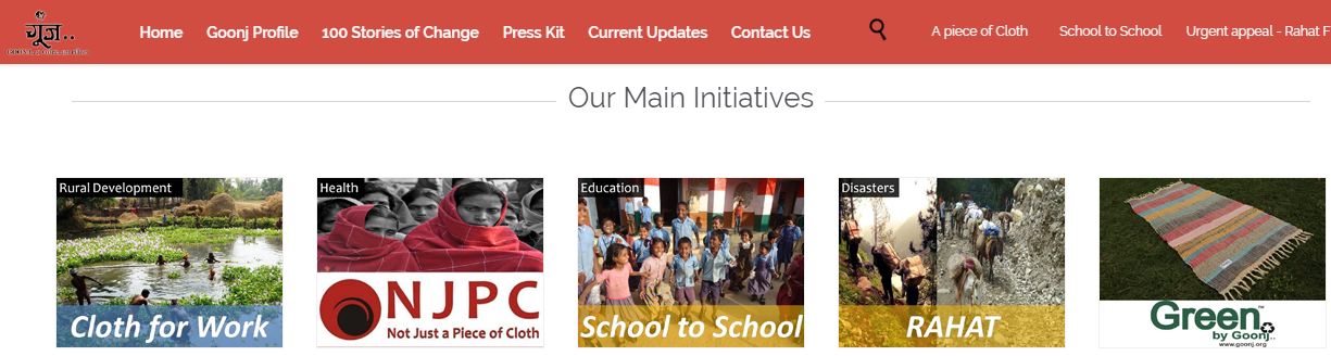 Fantastic Feathers: Goonj - An NGO with a different thought # ...