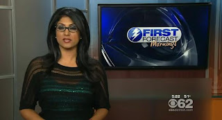 Attractive American News Personalities: Syma Chowdhry CBS
