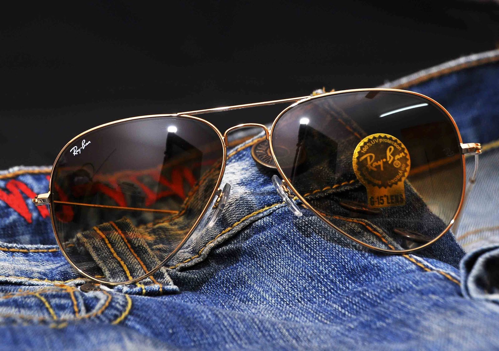 Luxottica Italy Rayban Aviator & Wayfarer Sunglasses