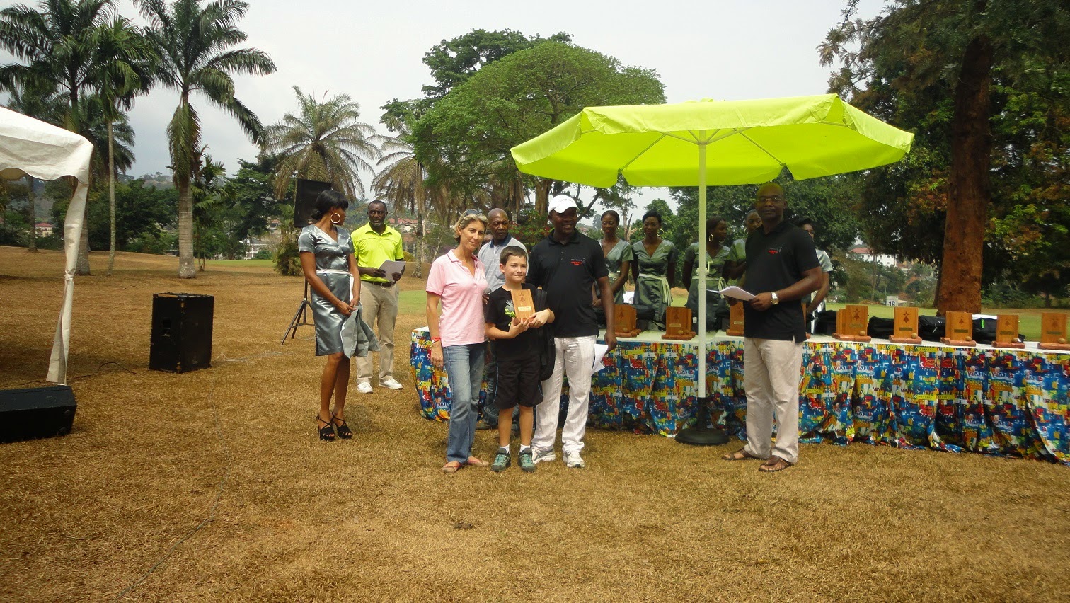 ECOLE DE GOLF - GOLF CLUB DE YAOUNDE, CAMEROUN: février 2015