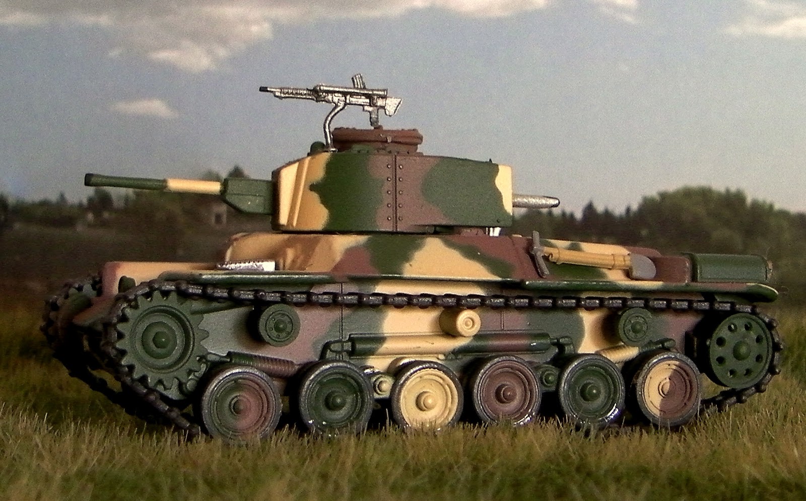 Panzer Sloped Armor: Japanese Tanks Type 95 Ha-Go and Type 97 Chi-Ha
