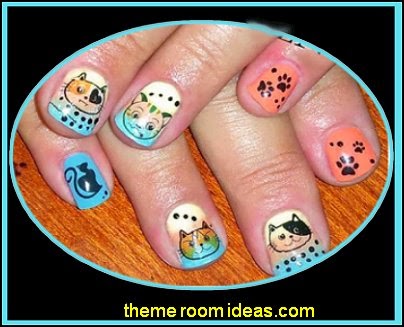 Decorating theme bedrooms - Maries Manor: animal nail art - animal nail ...
