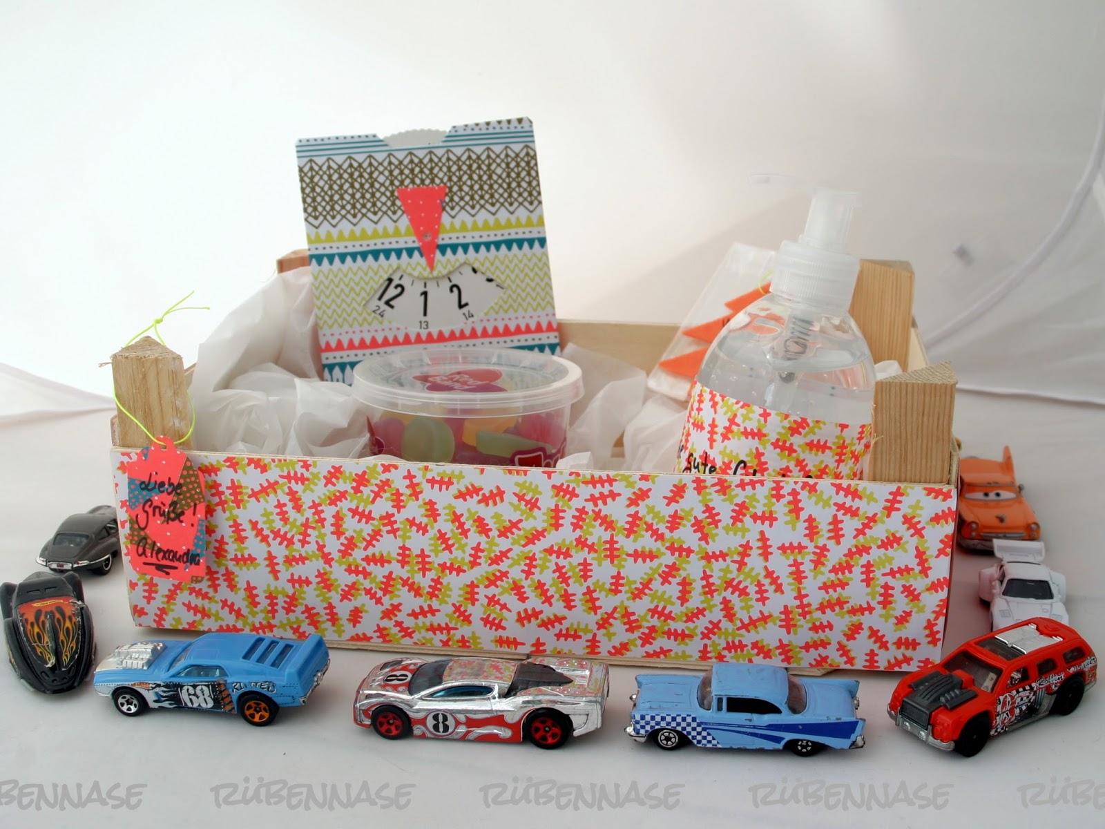 Rübennase: Gute Fahrt & saubere Hände/ Geschenk zum neuen Auto