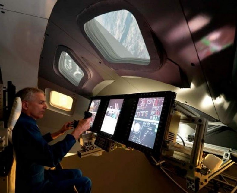 Orion cockpit layout